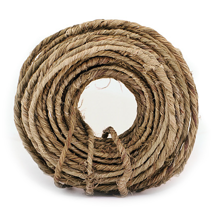 JUTE-Draht Rustic Wire, natur: 3-5mm breit / 22-Meter | Ingrid Bänder