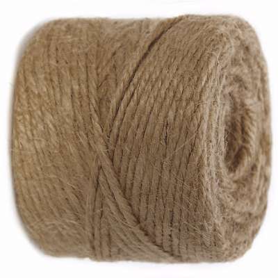 JUTE-Draht Rustic Wire, natur: 3-5mm breit / 22-Meter | Ingrid Bänder