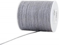 JUTE-Draht Rustic Wire, natur: 3-5mm breit / 22-Meter | Ingrid Bänder